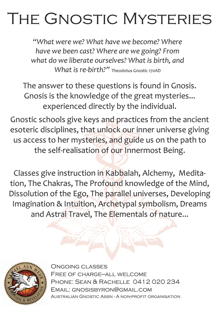 Institute for Esoteric Studies Gnostic Society - Byron Bay